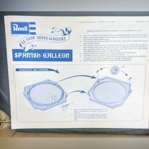 Toys | Brand New Revell Spanish Galleon Model Kit Wall Display 13x18 ...